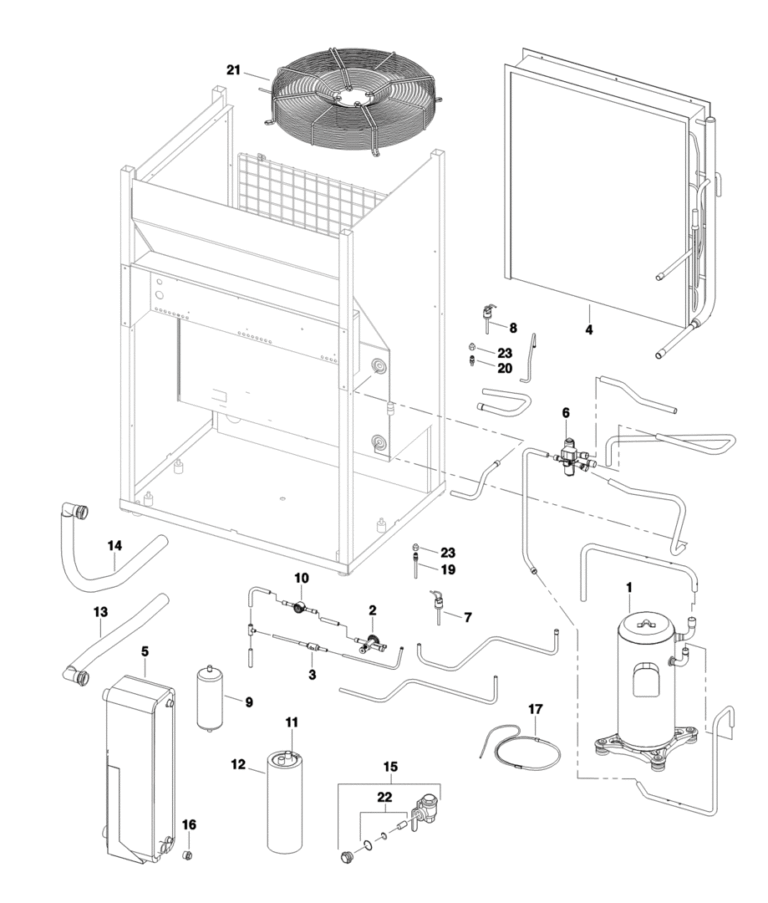 IVT Optima 600 part2 – Soojuspumba varuosad